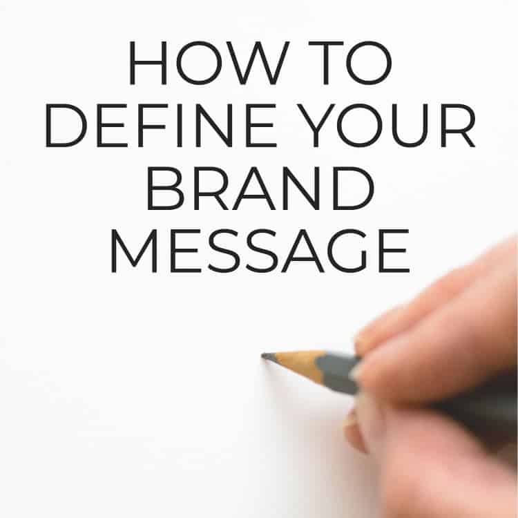 Craft a Recognizable Brand Message for Market Success